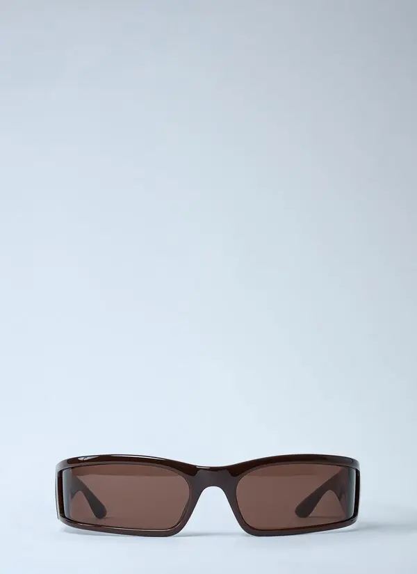 Balenciaga Sunset Rectangle Sunglasses - Multicolor