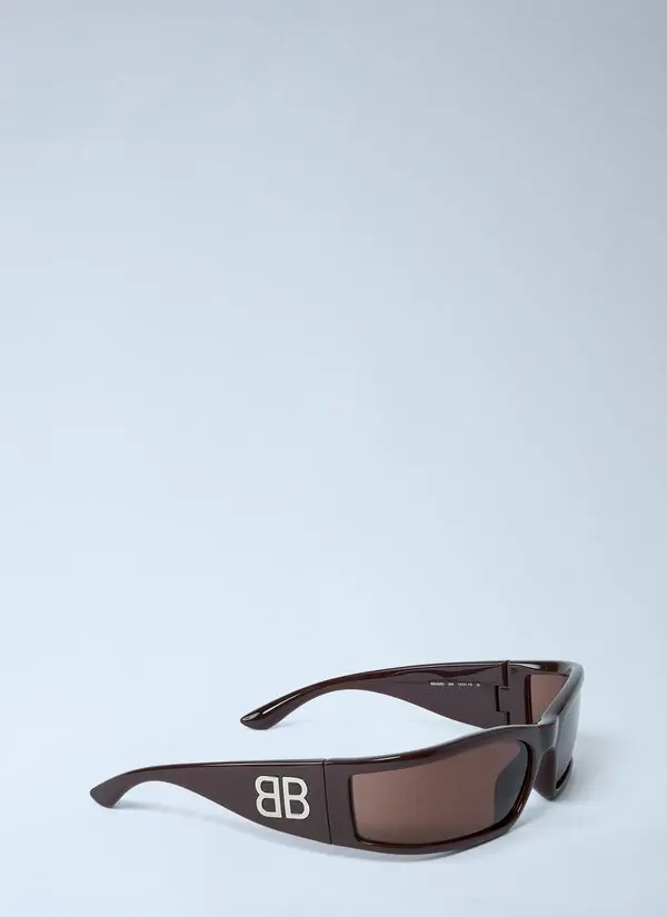 Balenciaga Sunset Rectangle Sunglasses - Multicolor