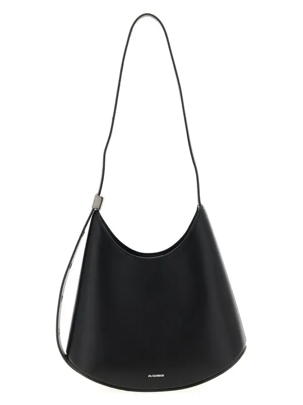 JIL SANDER Eldorado Small Shoulder Bag - Black