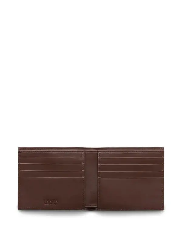 Prada Grained Leather Bi-fold Wallet
