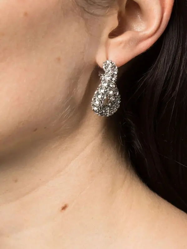 Isabel Marant Étoile Crystal Hoop Earrings