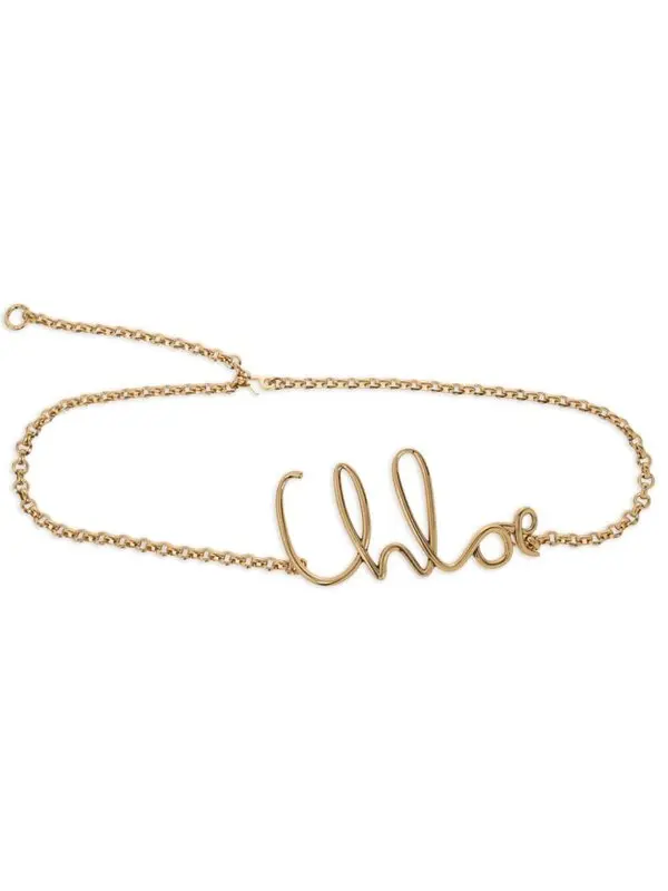Chloé Iconic Belt - Silver