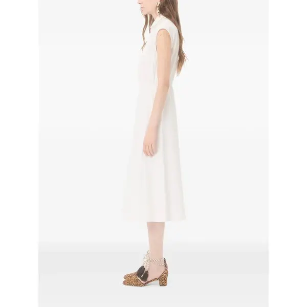 Valentino Garavani Midi Dress With Sangallo Embroidery
