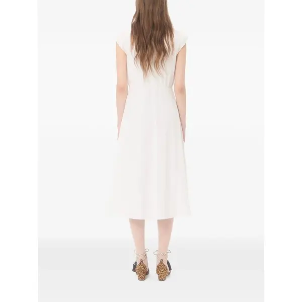 Valentino Garavani Midi Dress With Sangallo Embroidery
