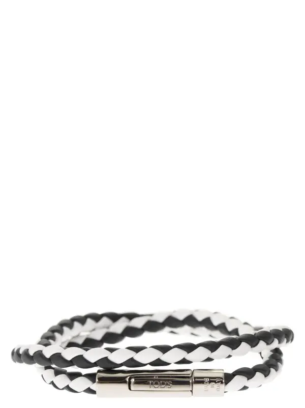 TOD'S Mycolors Double Twist Leather Bracelet - Multicolor