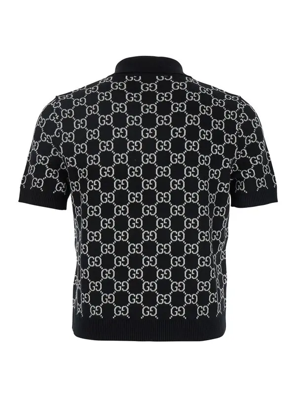 Gucci Gg Canvas Polo Shirt