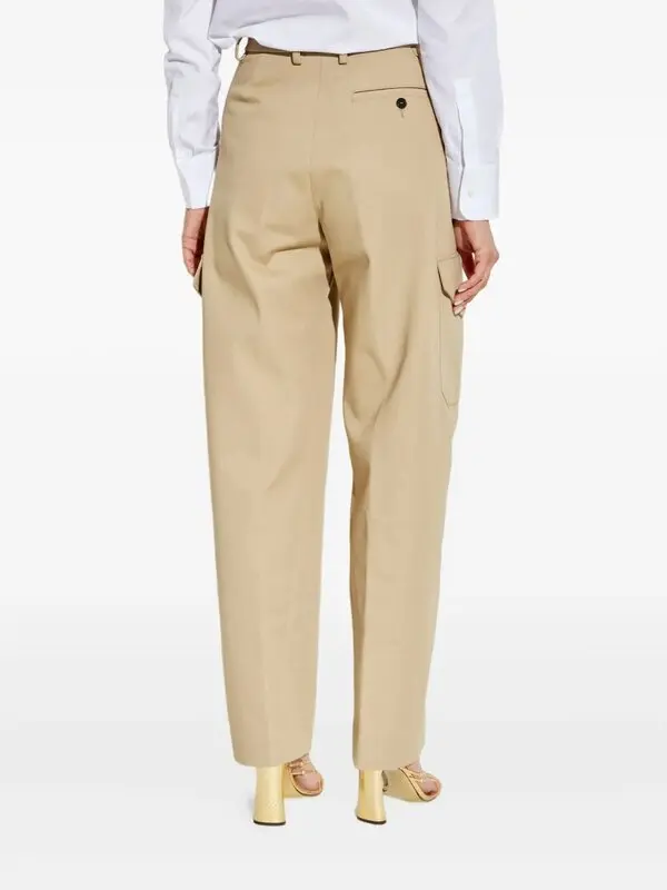 Givenchy Cotton And Wool Cocoon Trousers - Multicolor