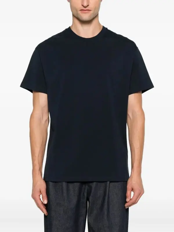 Givenchy Cotton T-shirt With Stamp Print - Blue