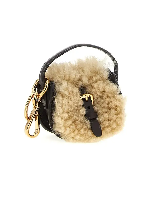 Etro Shearling Cindolo Bag Charm - Multicolor