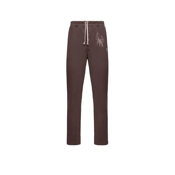 Moncler Grey Trousers Track Pants - Gray
