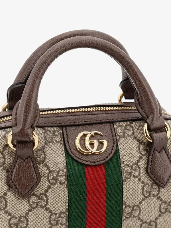 Gucci Ophidia Mini Gg Supreme Fabric Crossbody Bag - Multicolor