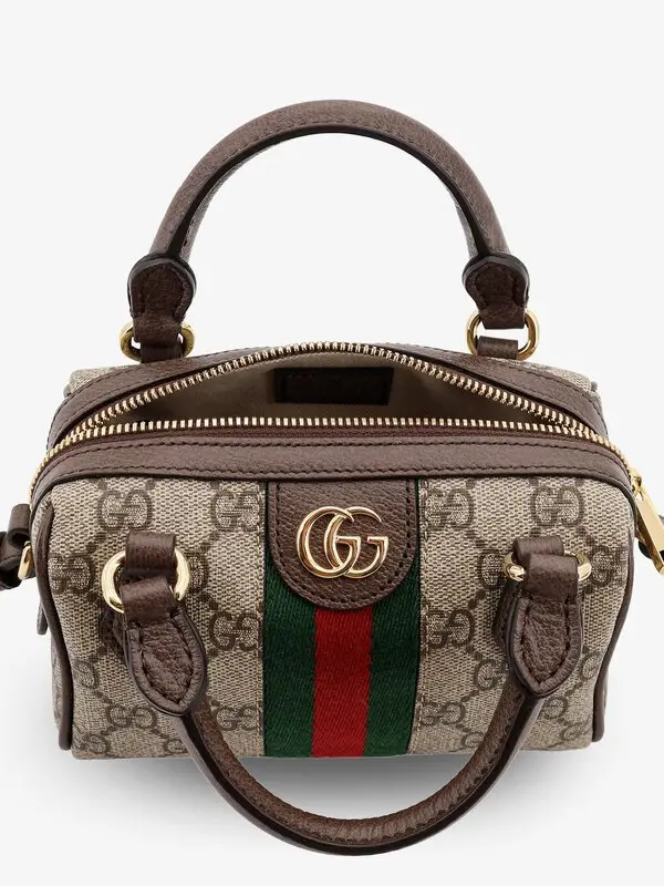 Gucci Ophidia Mini Gg Supreme Fabric Crossbody Bag - Multicolor