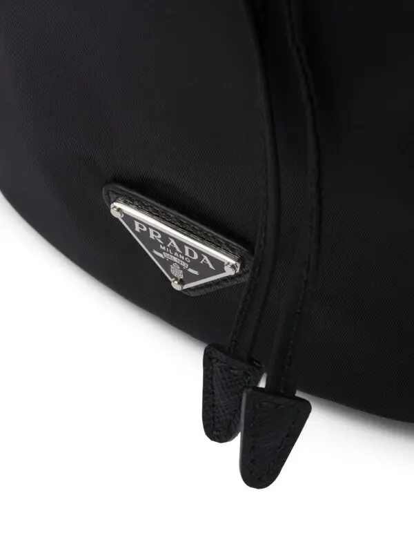 Prada Drawstring Bucket Bag - Black