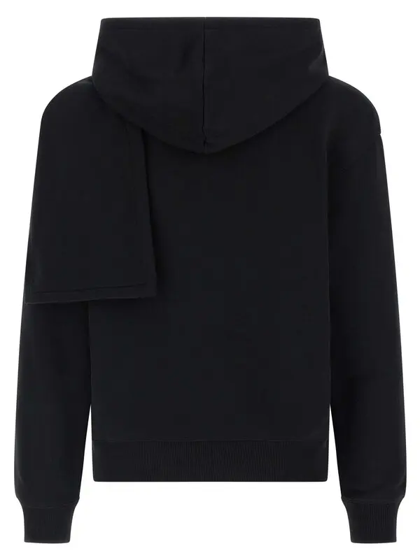 COURREGES Courrèges Hoodie And Scarf Set - Black