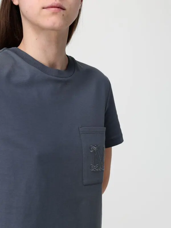 Max Mara Embroidered Logo T-shirt
