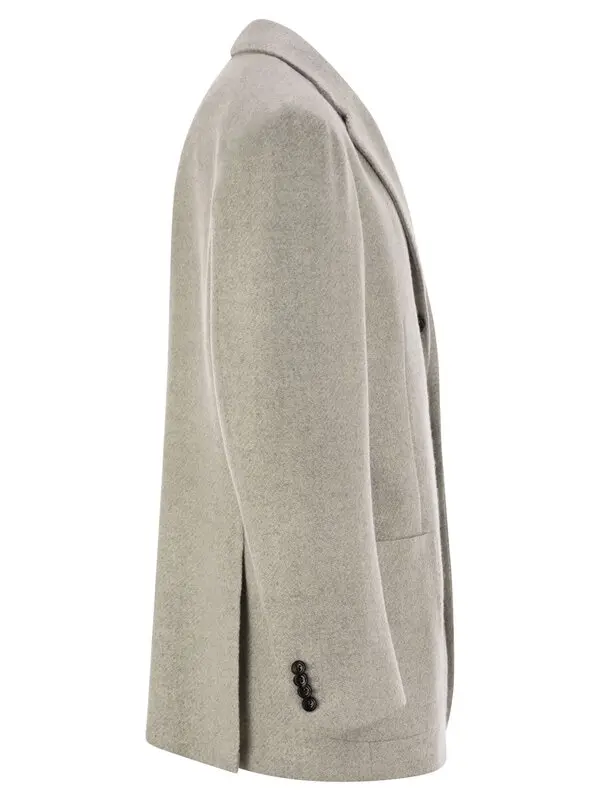 Kiton Single-breasted Cashmere Jacket