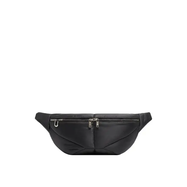 Moncler Quilted Belt Bag - Black