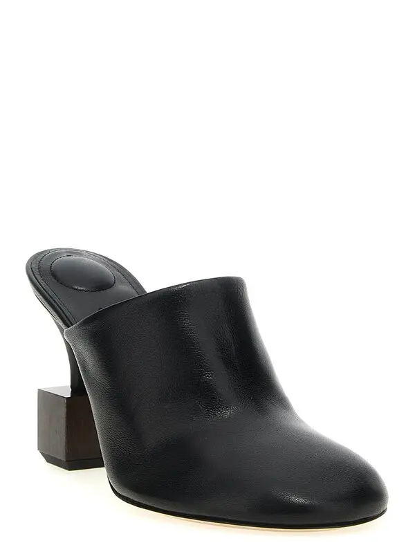 Jacquemus Les Mules Bisou Sculptural Heel Mules