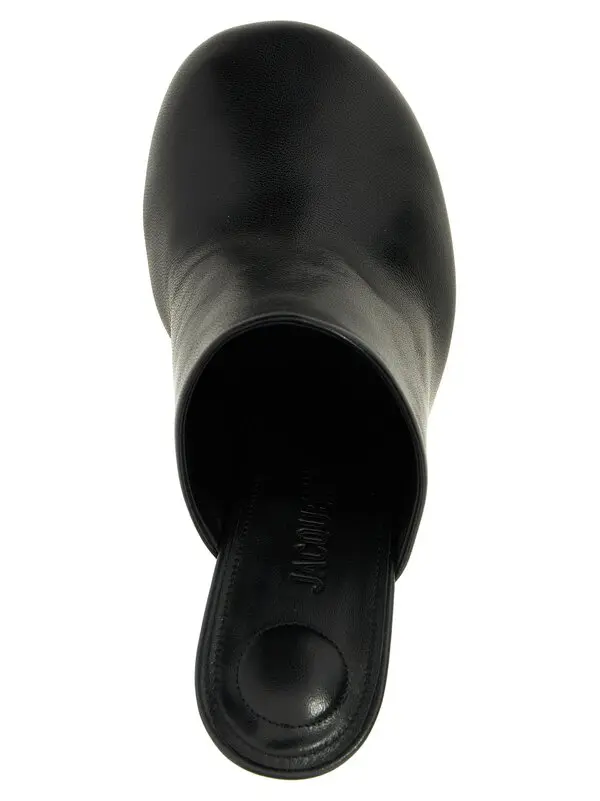 Jacquemus Les Mules Bisou Sculptural Heel Mules