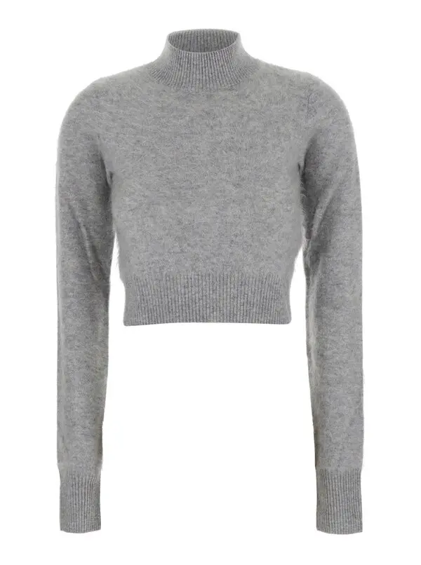 Sportmax Gubbio Cropped High Neck Sweater - Multicolor