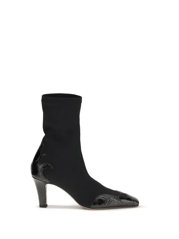 Paris Texas Belle Western Ankle Boots