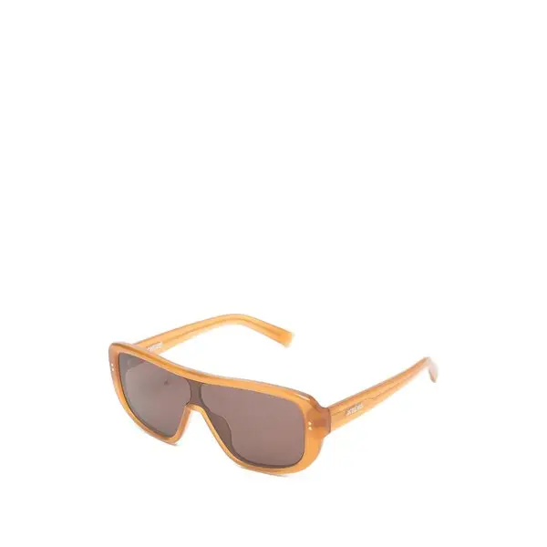 Jacquemus Geometric Frame Sunglasses - Cream