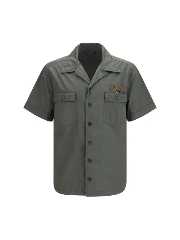 Dolce & Gabbana Short-sleeve Shirt With Chest Pocket