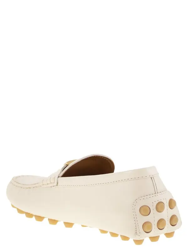 TOD'S Gommino Bubble Loafers With T Timeless Accessory