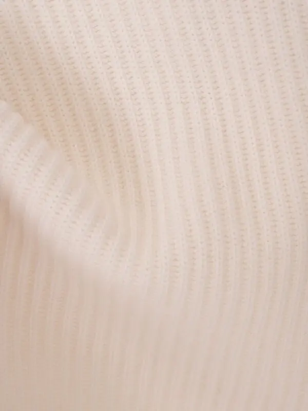 Max Mara Ribbed High Neck Sweater