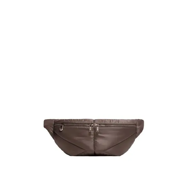 Moncler Quilted Belt Bag - Gray