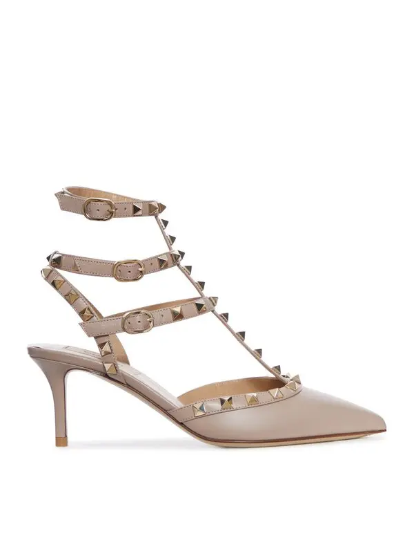 Valentino Garavani Rockstud Leather Pumps - Multicolor
