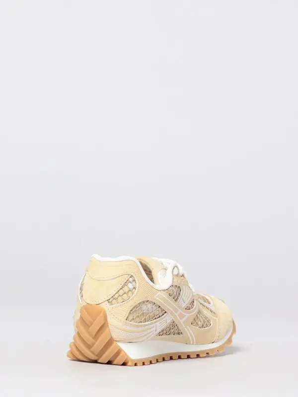 Bottega Veneta Beige Perforated Sneakers