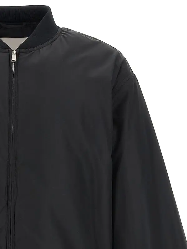 JIL SANDER Synthetic Fabric Blouson With Goose Down Padding