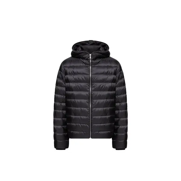 Moncler Quilted Down Jacket With Hood