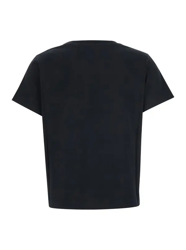 Givenchy Cotton T-shirt With Lettering Logo - Black