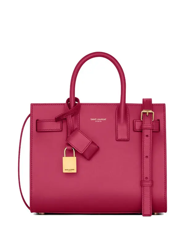 Saint Laurent Sac De Jour Nano Smooth Leather - Red