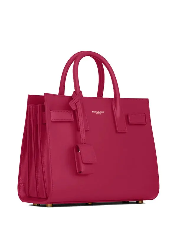 Saint Laurent Sac De Jour Nano Smooth Leather - Red