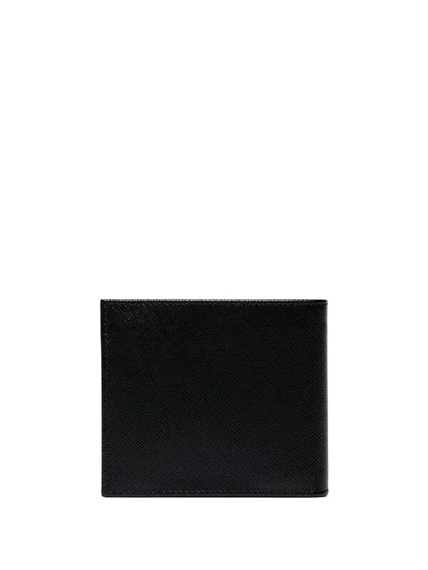 Prada Saffiano Leather Bi-fold Wallet With Coin Pocket