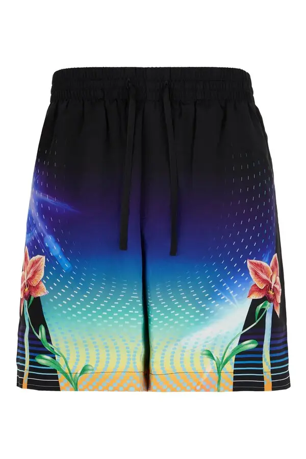 Casablanca Printed Athletic Shorts - Multicolor