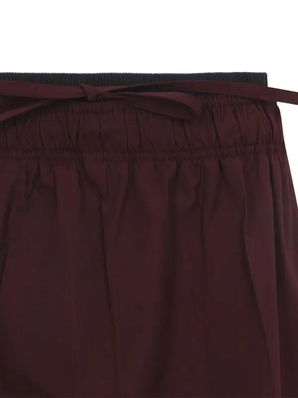 Prada Cotton Blend Midi Skirt