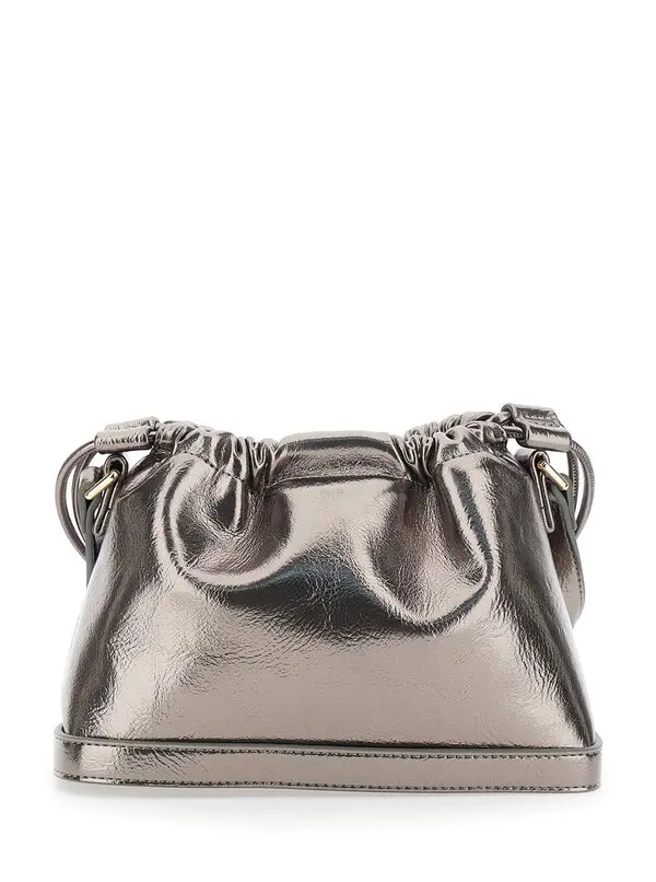 A.p.c. Metallic Eco-leather Drawstring Shoulder Bag - Multicolor