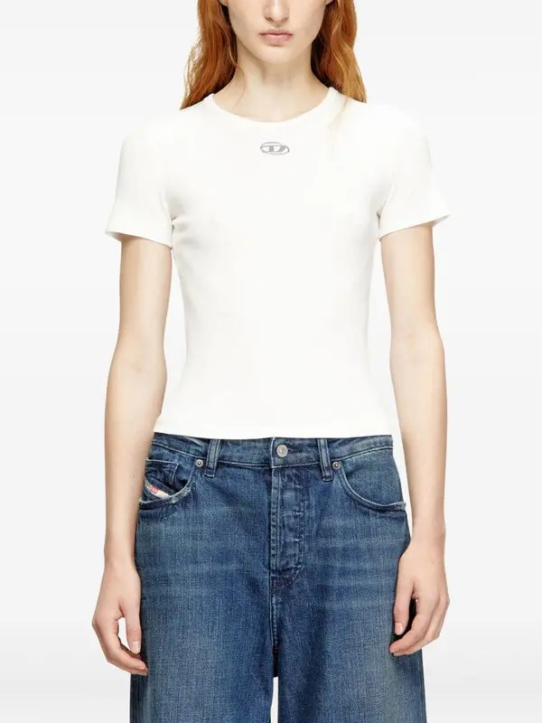 DIESEL® Logo Cotton T-shirt - Multicolor