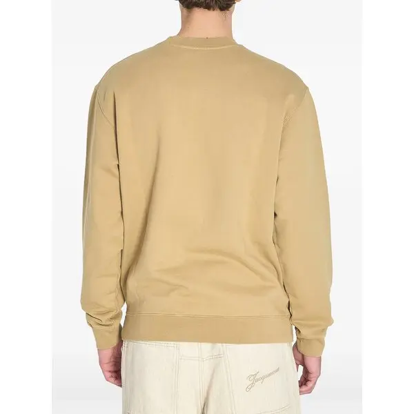 Jacquemus Embroidered Logo Crew Neck Sweatshirt