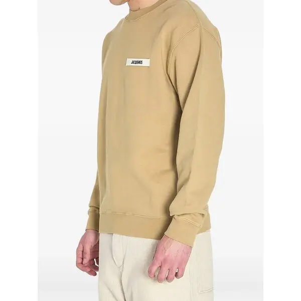 Jacquemus Embroidered Logo Crew Neck Sweatshirt