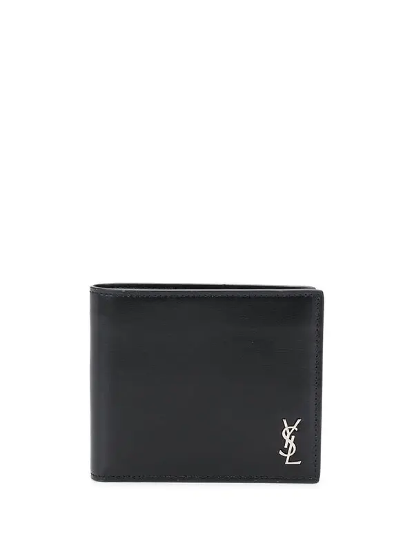 Saint Laurent Cassandre East/west Wallet - Black