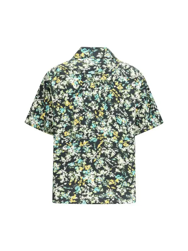 Valentino Garavani Shirt With An All-over Papier Floral - Multicolor
