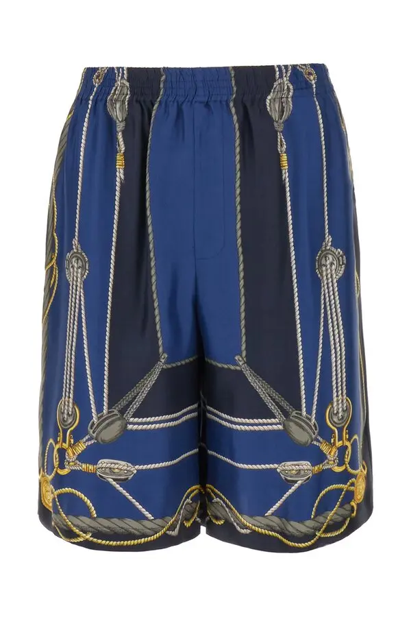 Versace Printed Clothing Shorts - Multicolor