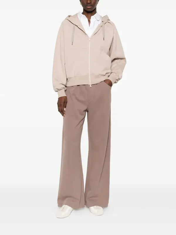 Brunello Cucinelli Zip-up Cotton Hoodie - Multicolor