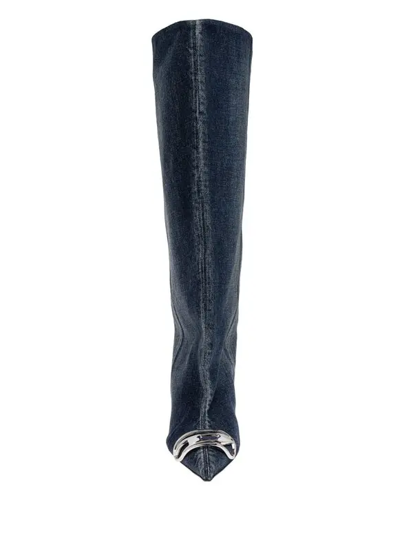 DIESEL® Venus Denim Slouchy Boots - Multicolor