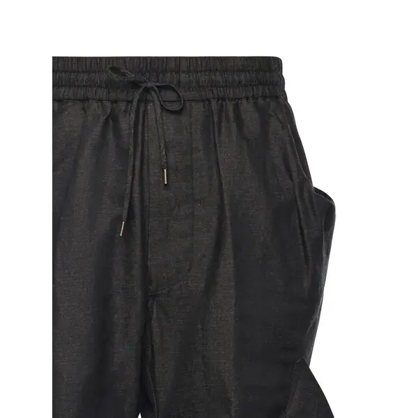 VIVIENNE WESTWOOD Wide-leg Trousers With Drawstring Waist And Patch Pockets